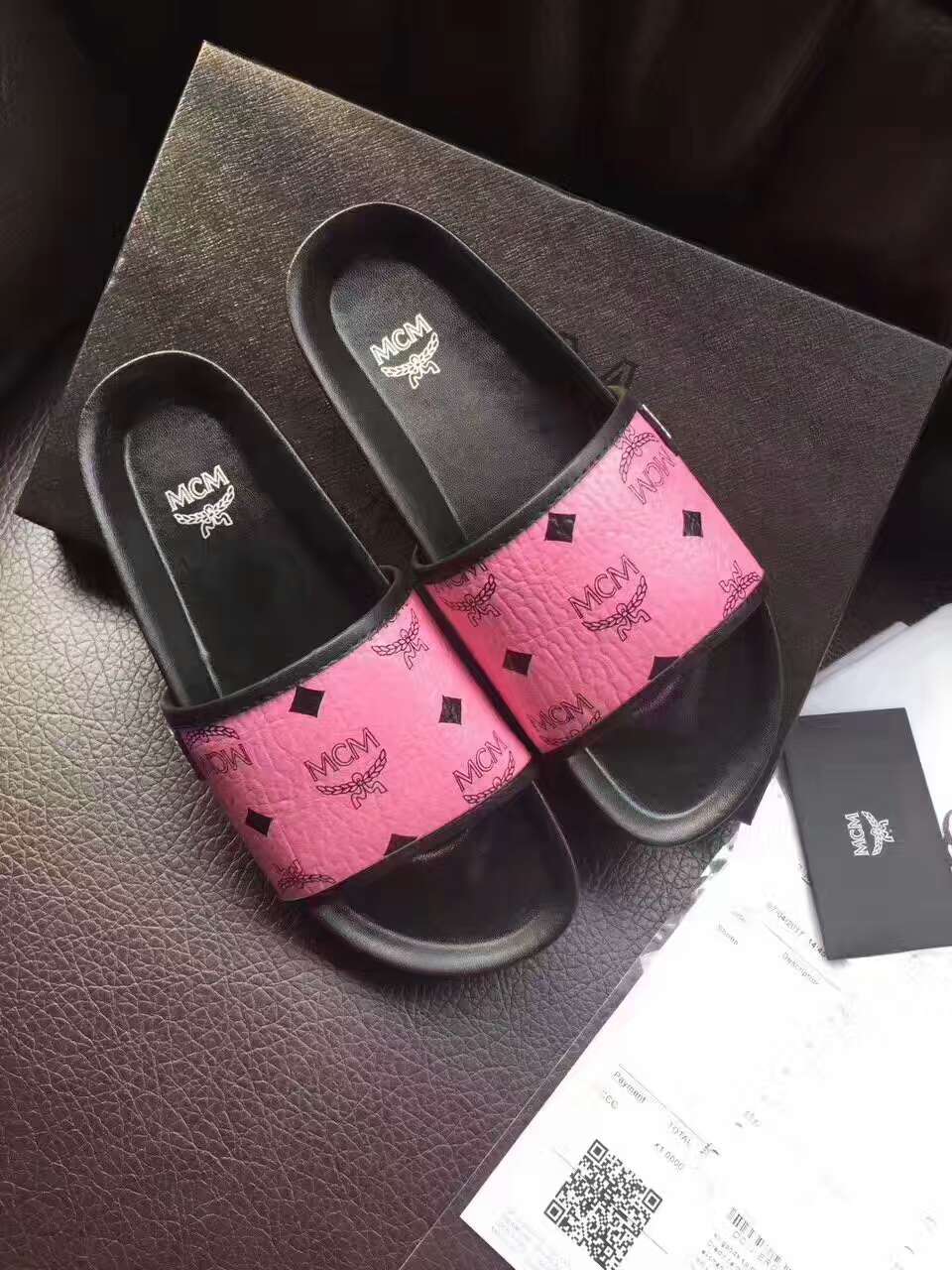 MCM Slippers for Women #279751 replica