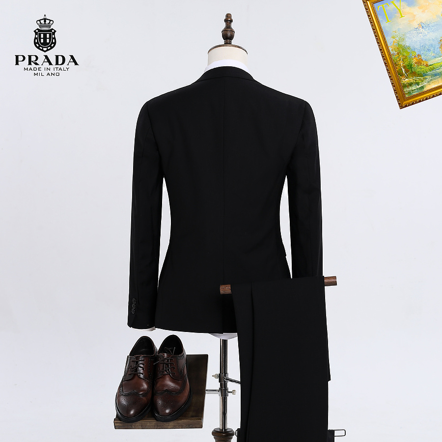 Prada men's 3 piece Sets suit #641383 replica